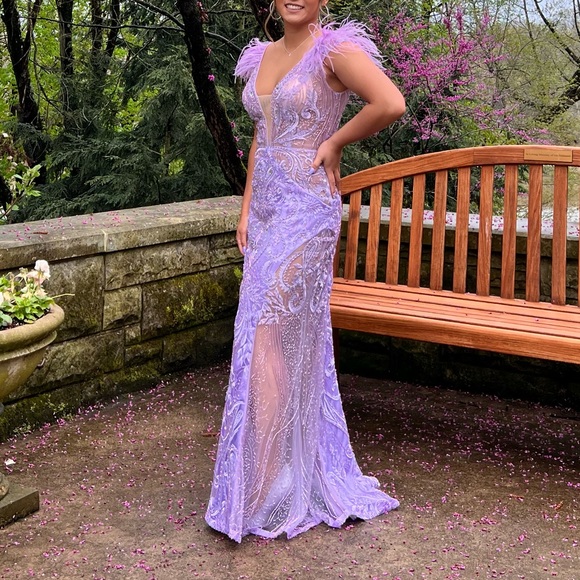Dresses | Purple Lilac Prom Dress | Poshmark